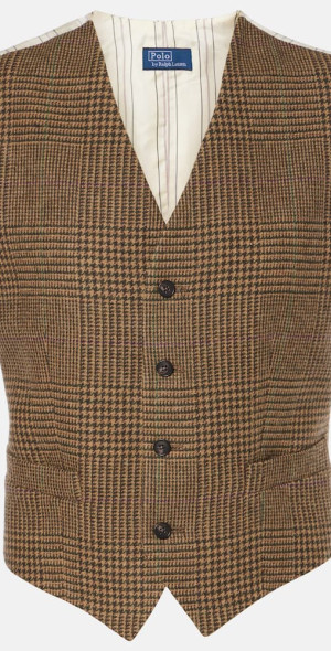 Polo Ralph Lauren - Wool-blend tweed vest