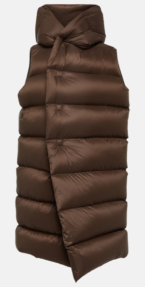Rick Owens - Quilted down coat