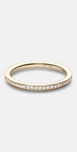 Roxanne First - 14kt gold ring with diamonds