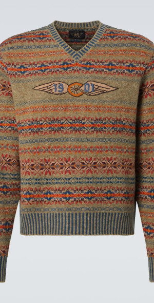 RRL - Fair Isle wool sweater