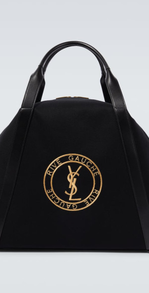 Saint Laurent - Rive Gauche canvas tote bag