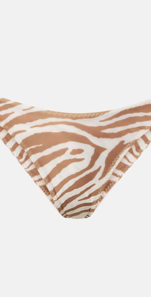 Same - '90s zebra-print bikini bottoms