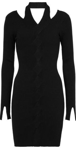 Simkhai - Alejandra ribbed-knit minidress