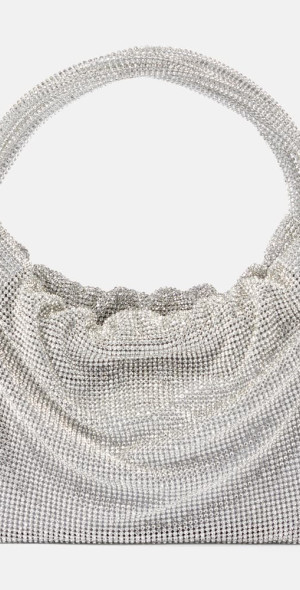 Simkhai - Ellerie Mini crystal-embellished leather tote