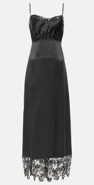 Simone Rocha - Bow-detail silk satin midi dress