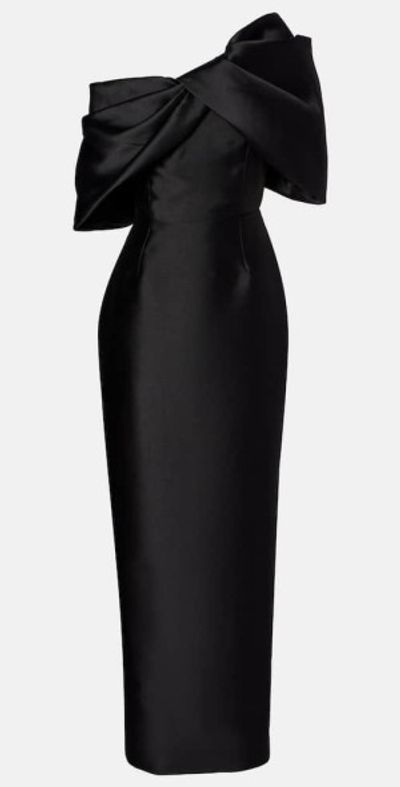 Solace London - Davina satin cocktail dress