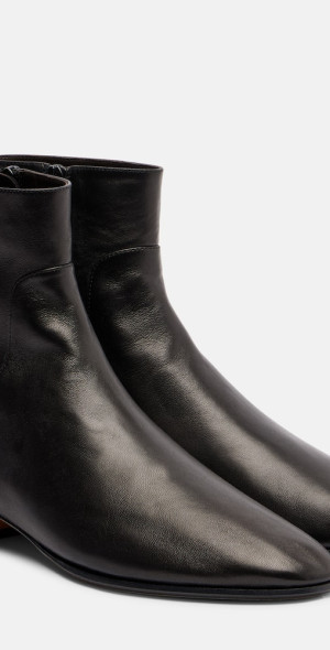 The Row - Awar 25 leather ankle boots