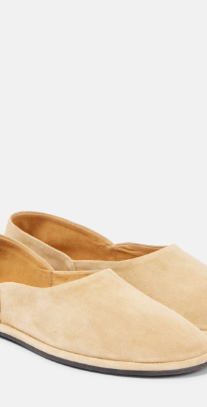 The Row - Canal suede ballet flats