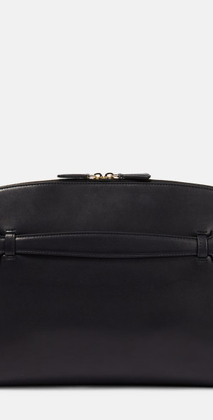 The Row - Ellie leather clutch