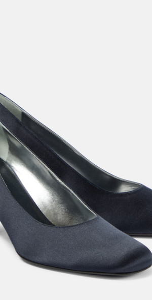 The Row - Fiore satin pumps