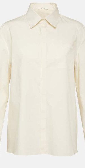 The Row - Lunar cotton shirt