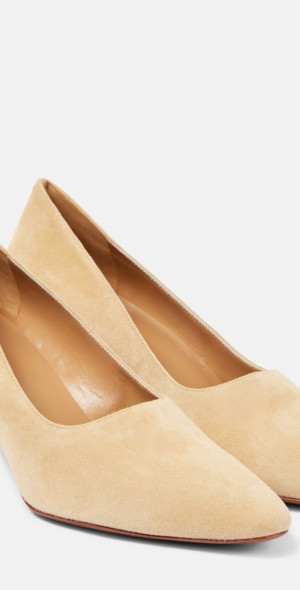 The Row - Marta 65 suede pumps