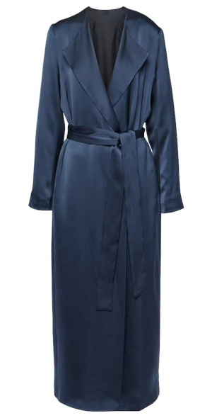 The Row - Paycen silk satin coat