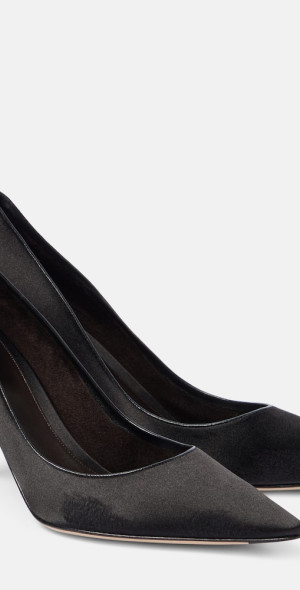 The Row - Uxor satin pumps