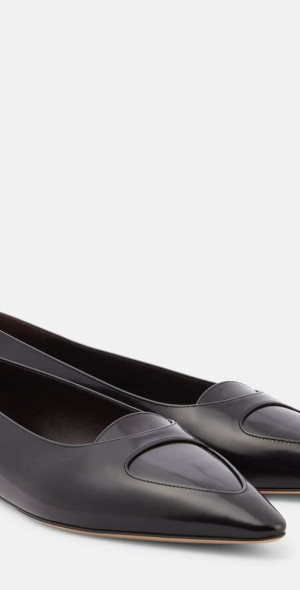 The Row - Viv leather ballet flats