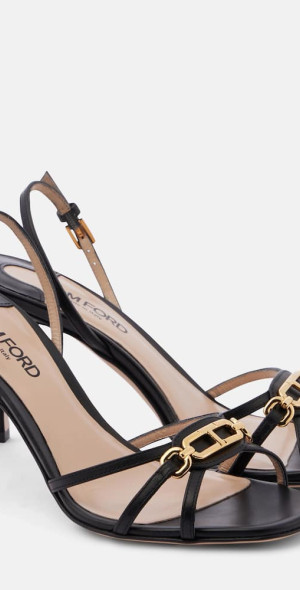 Tom Ford - Embellished leather sandals