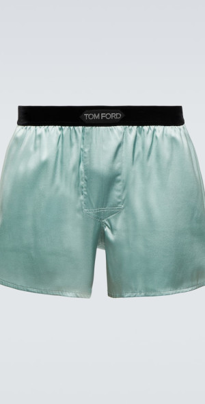 Tom Ford - Logo silk-blend boxers