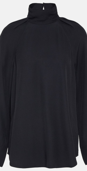 Toteme - High-neck satin blouse Toteme - High-neck satin blouse