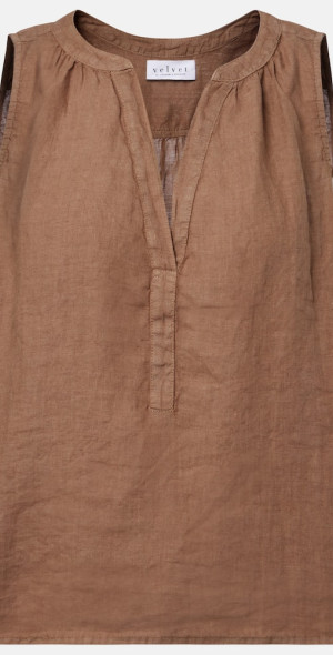 Velvet - Tacy linen tank top