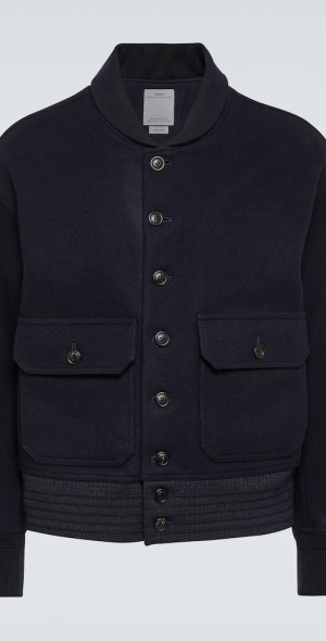 Visvim - Dayton wool and linen bomber jacket