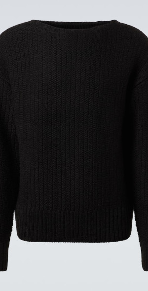 Visvim - Logo wool and mohair-blend sweater