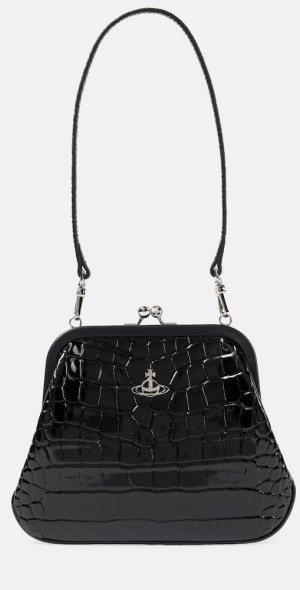 Vivienne Westwood - Croc-effect leather tote bag