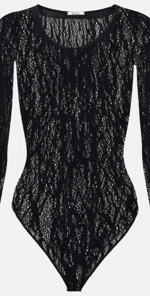 Wolford - Snake-effect lace bodysuit