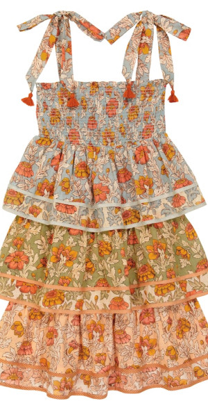 Zimmermann Kids - Andie tiered cotton dress