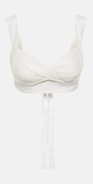 Zimmermann - Natura linen bra top