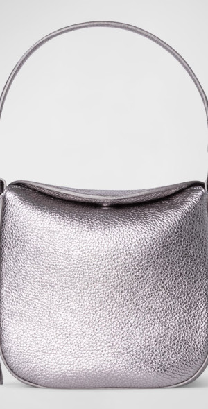 Akris - Anna Mini Leather Hobo Bag