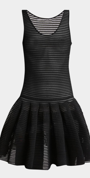 ALAIA - Crinoline Flared Mini Dress