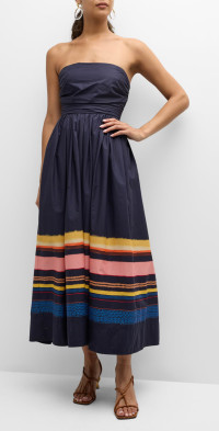 A.L.C. - Poppy Floral Off-The-Shoulder Gown