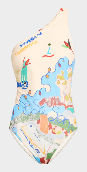 ALEMAIS - Nadia Asymmetric One-Piece Swimsuit