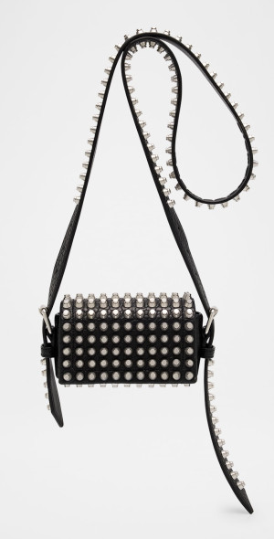 Alexander Wang - Ricco Mini Flap Leather Crossbody Bag