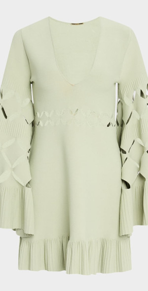 Alexis - Linden Long-Sleeve Cut-Out Dress