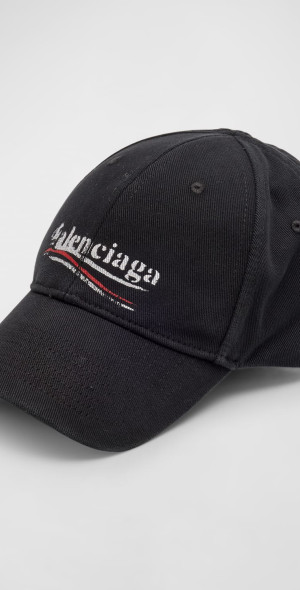 Balenciaga - Men's Political Campaign Logo Baseball Cap