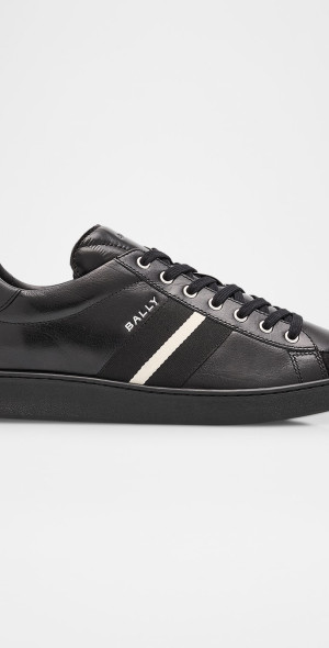 Bally - Men's Thiago Ribbon Leather Low-Top Sneakers