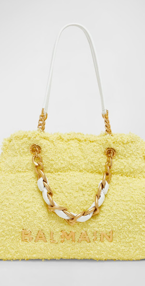 Balmain - 1945 Tweed Tote Bag