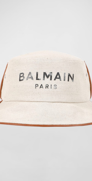 Balmain - Logo Canvas Bucket Hat