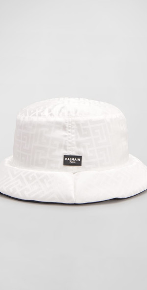Balmain - Logo Padded Bucket Hat