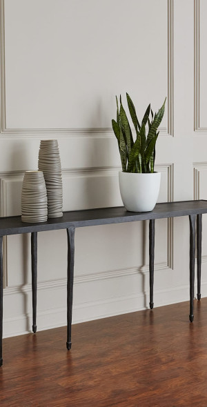 Bernhardt - Halden Wrought Iron Console Table