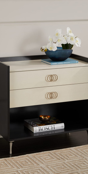 Bernhardt - Silhouette 2-Drawer Night Stand