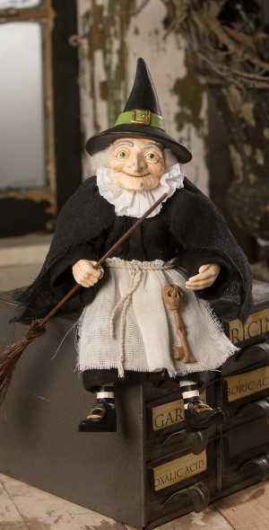 Bethany Lowe - Halloween Posable Witch