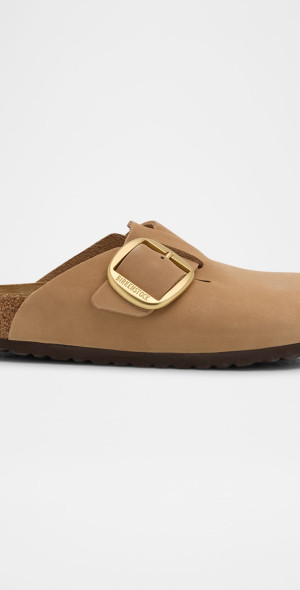 BIRKENSTOCK - Boston Leather Buckle Clogs