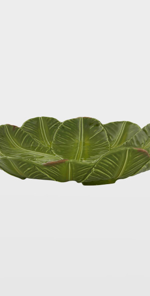 Bordallo Pinheiro - Bananas From Madeira Centerpiece, 16"