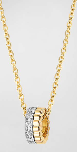 Boucheron - Mini Quatre Radiant Edition Pendant Necklace in Yellow Gold ...