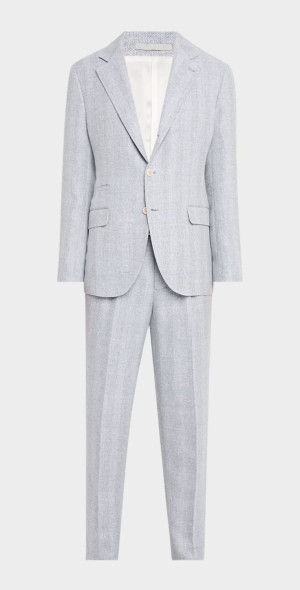 Brunello Cucinelli - Men's Cavallo Chevron Suit