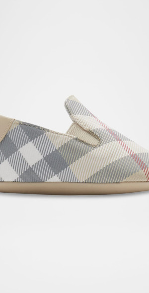 Burberry - Kid's Marple Logo-Print Pre-Walkers, Baby