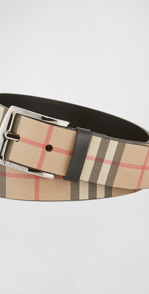 Burberry - Men's Archive Check Belt