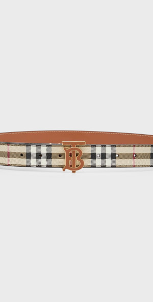 Burberry - TB Check Belt